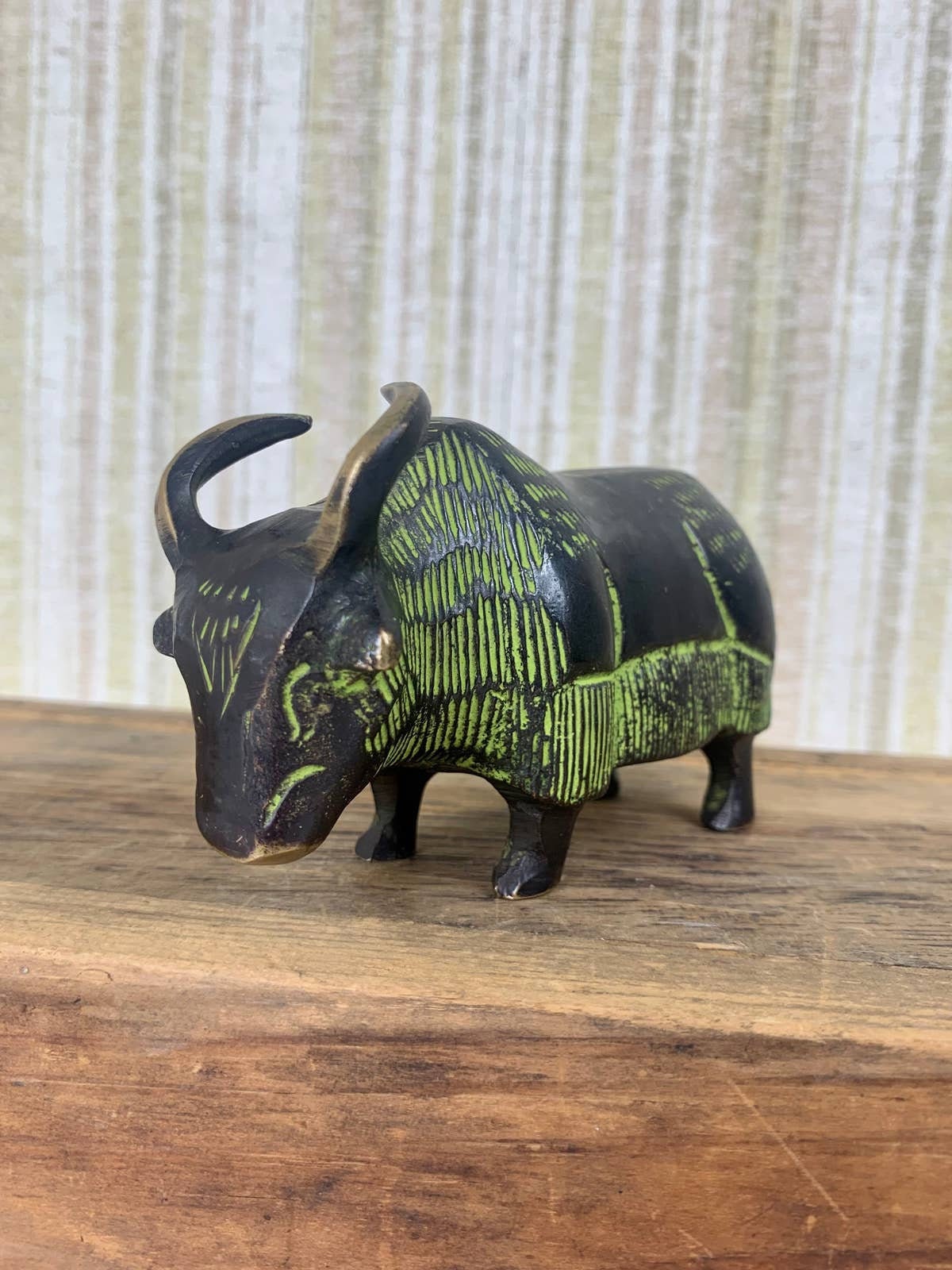 Bronze Yak Statue - Etsy