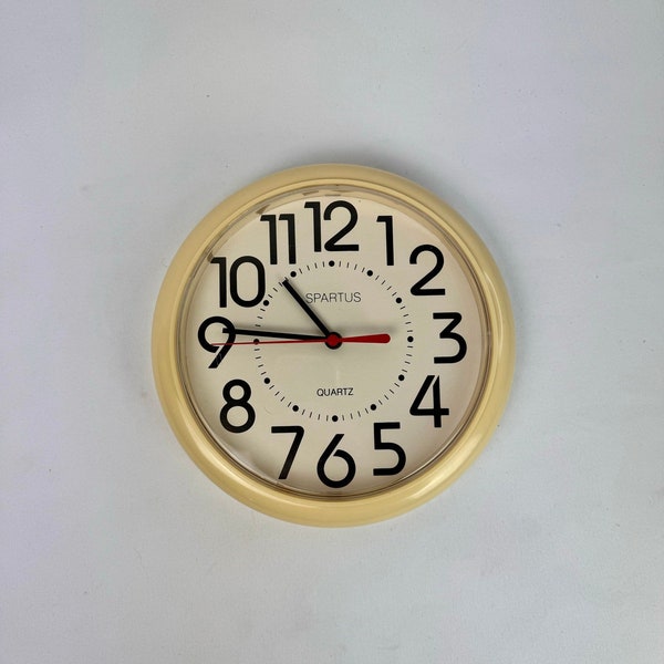 80s Wall Clock - Etsy