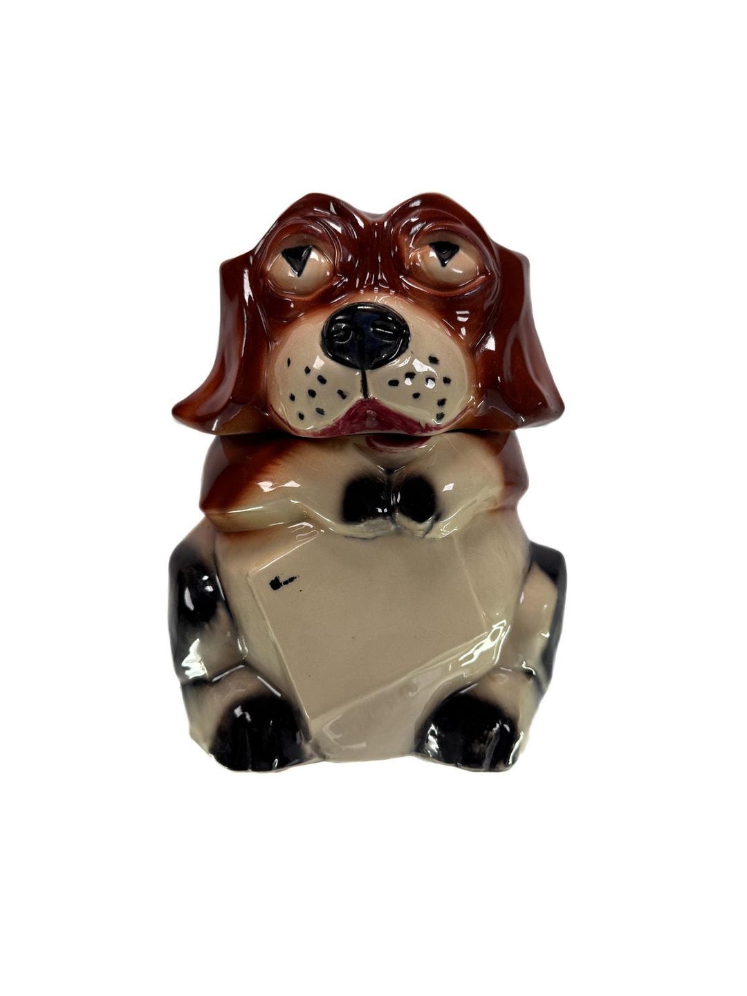 Vintage Ceramics - Anthropomorphic Beagle Dog Cookie Jar - Mccoy ...