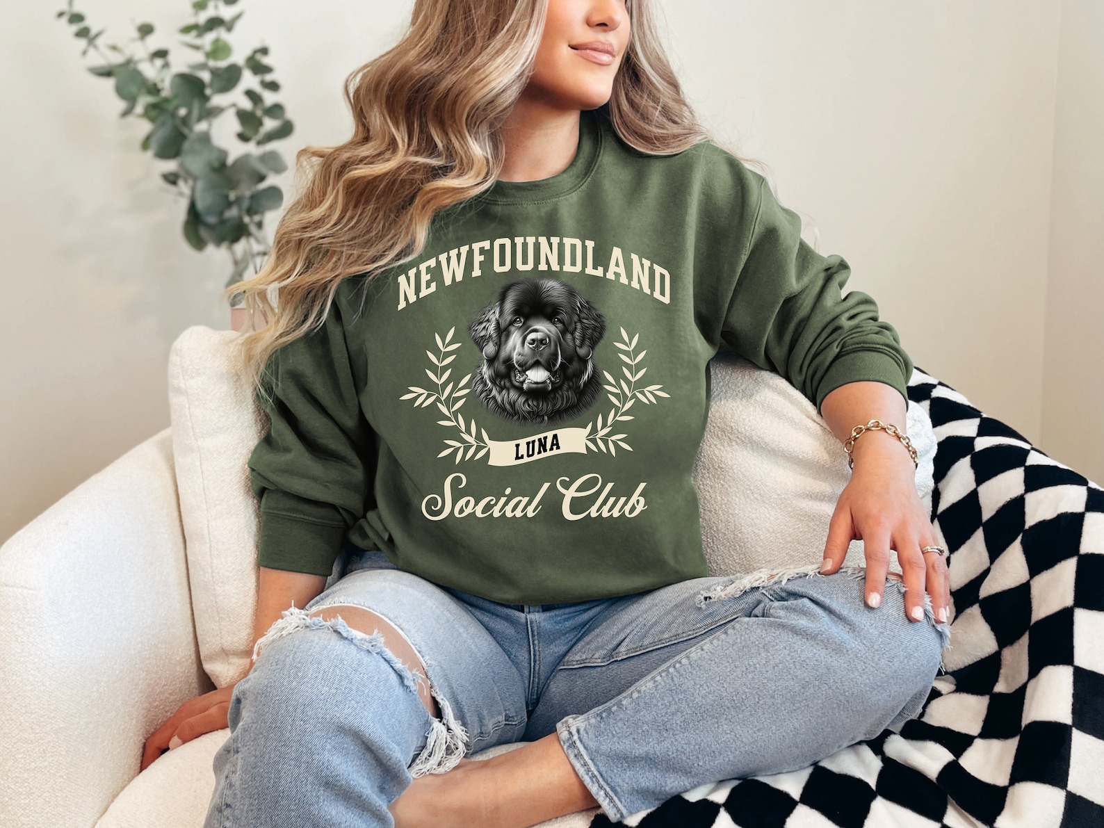 Custom Newfoundland Social Club Sweatshirt, Newfoundland Sweatshirt ...