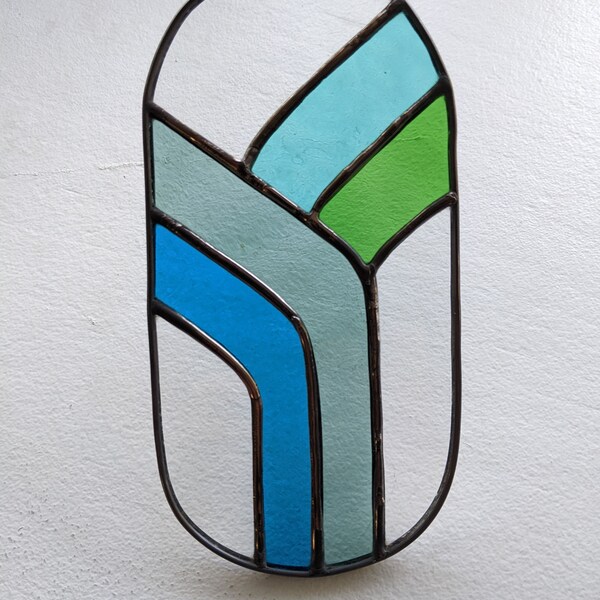 70s Stained Glass - Etsy