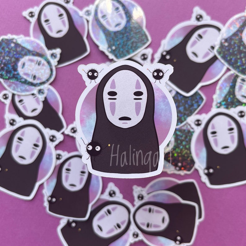 Faceless Sticker / Spirited Away Sticker, Spirited Away, Studio Ghibli ...