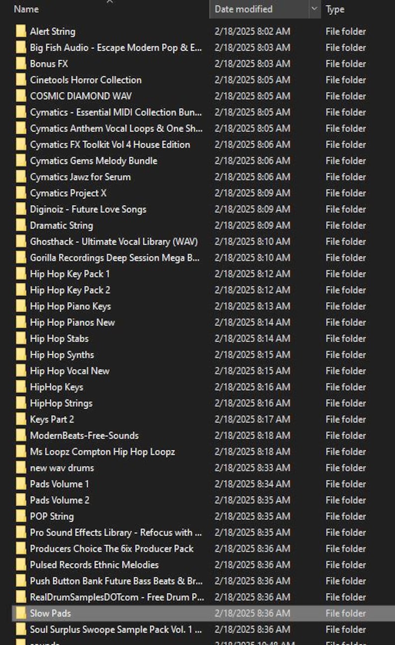150 Gb of Wav and Midi Samples for Producers - Etsy