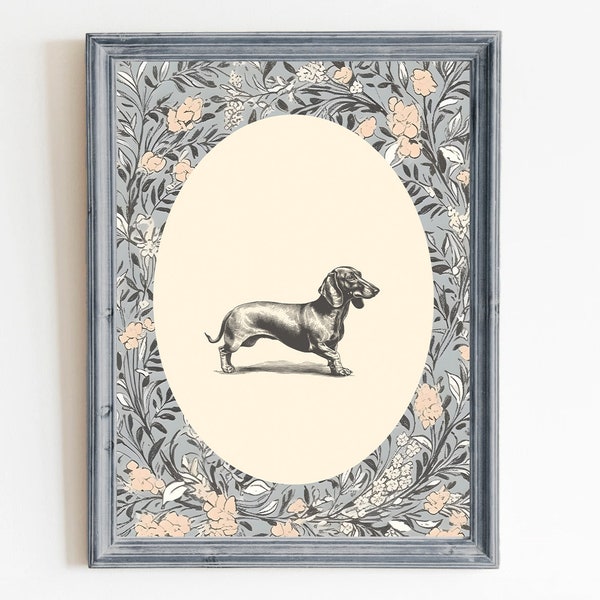 Vintage Weiner Dog Wall Decor - Etsy