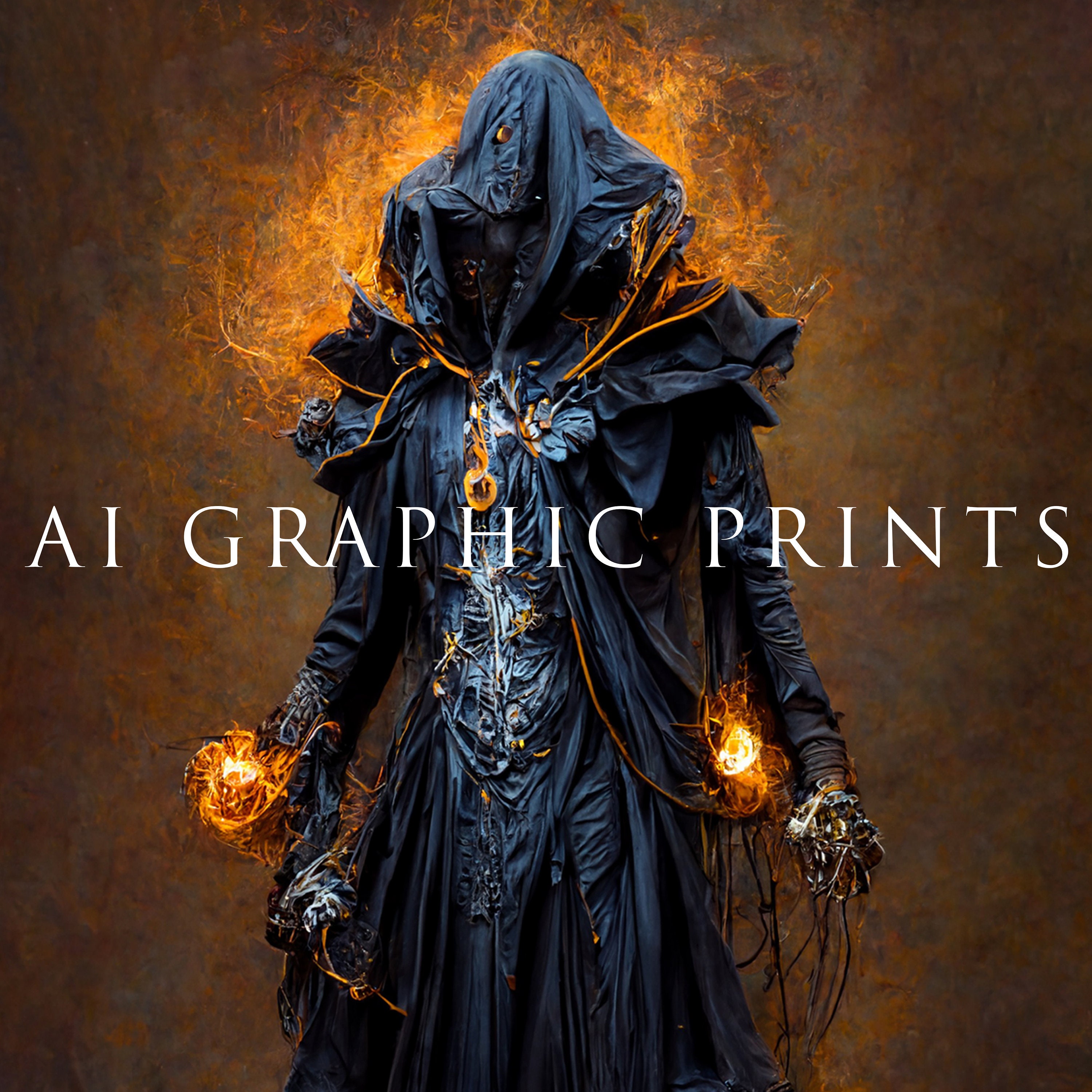 Nightmare Sorceress Fantasy Witch Surreal Art, Gothic Wizard Magic ...