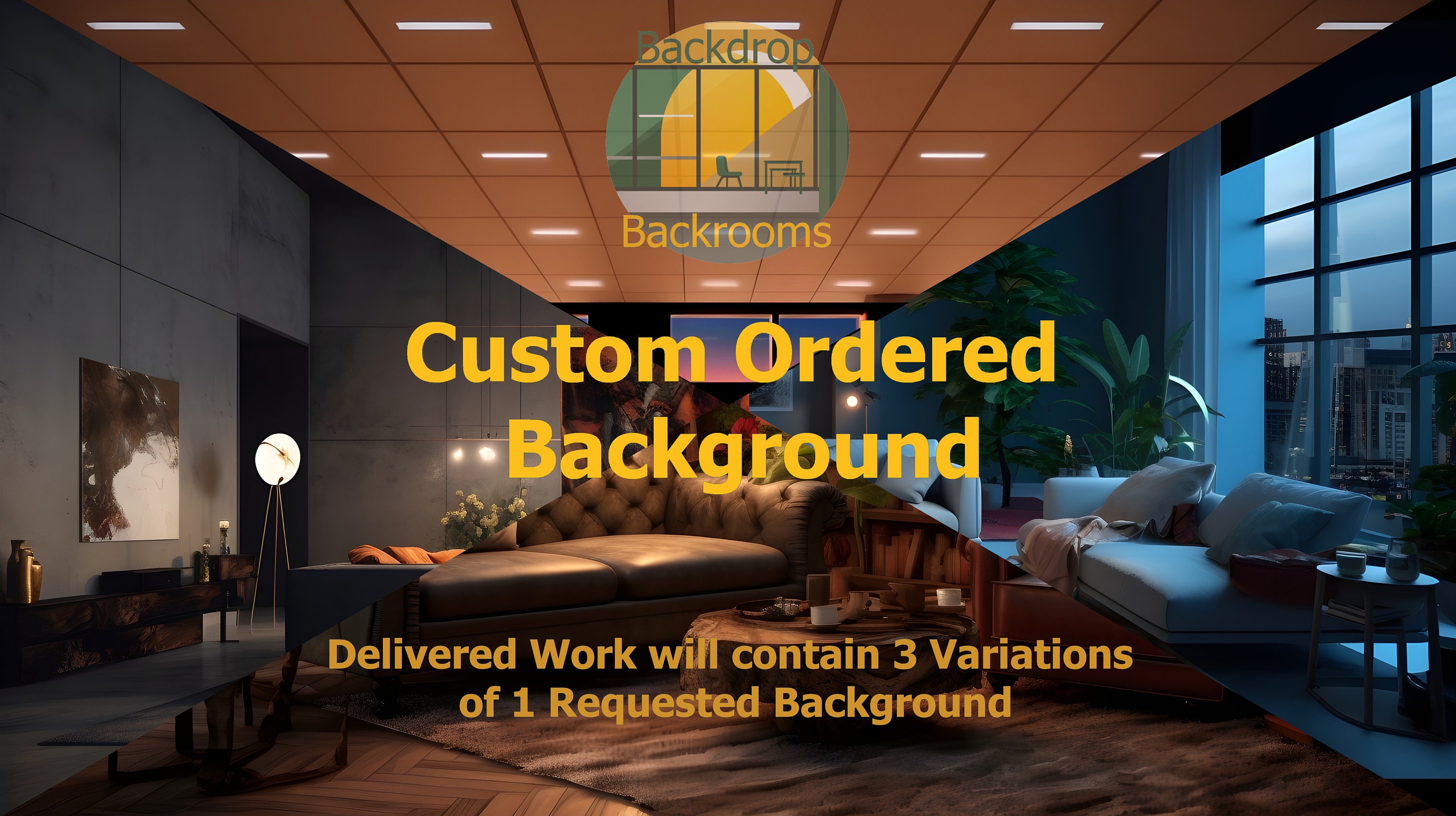 Custom Digital Background for Video Calls - Personalised Virtual ...