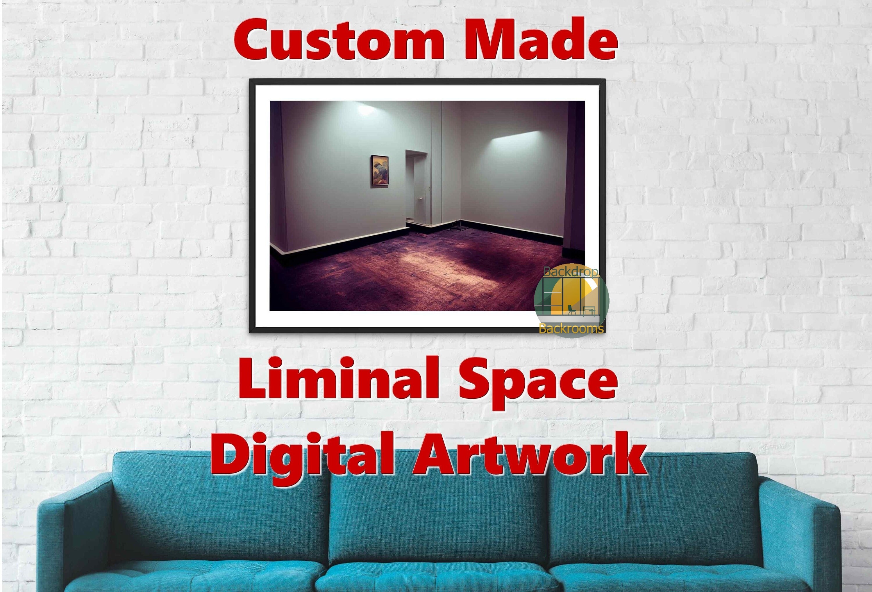 Custom Liminal Space Horror Digital Background Custom Request, Surreal ...