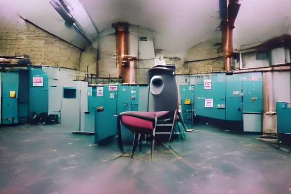 Boiling It Down Liminal Space Digital Artwork 39 Surreal - Etsy