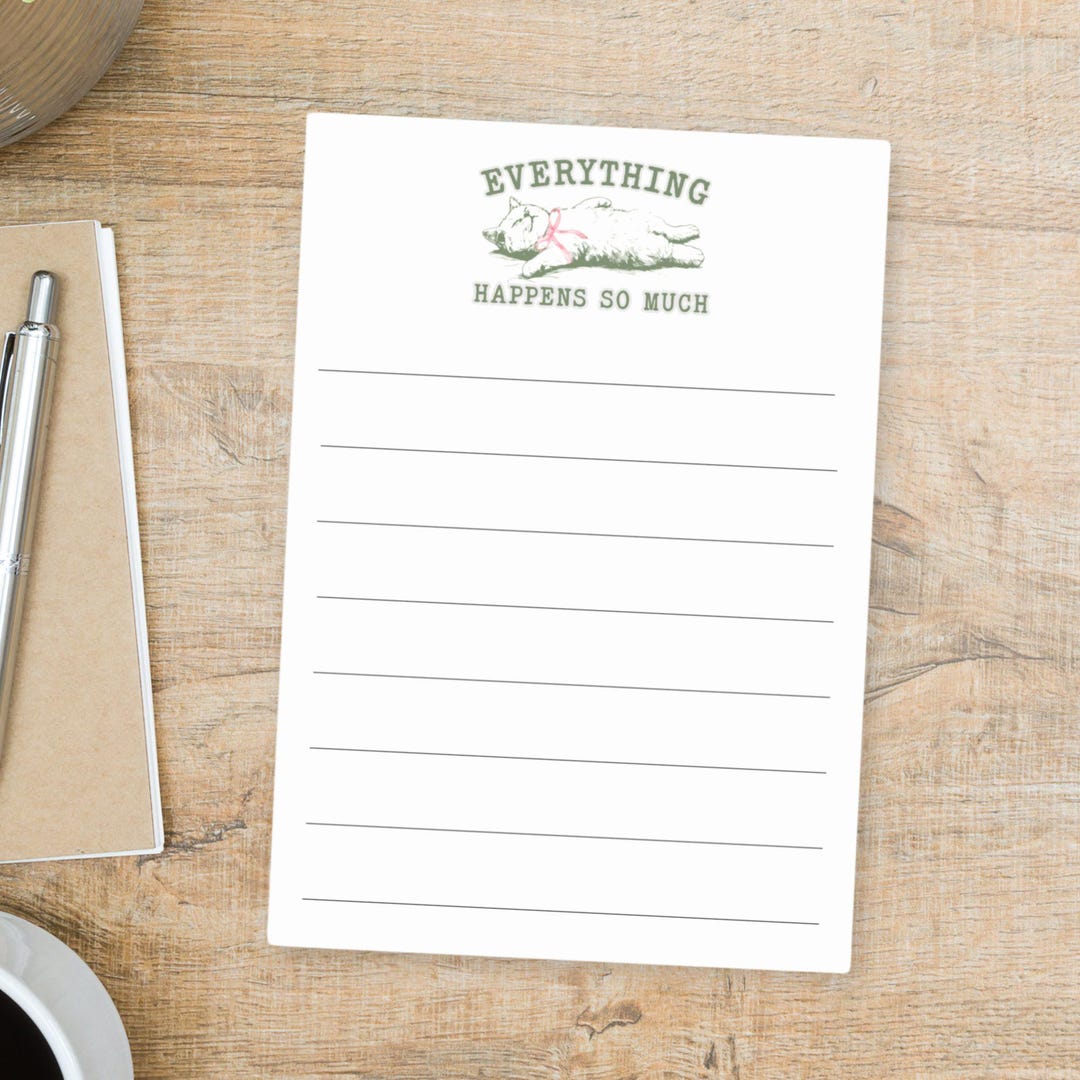 Vintage Cat Post-it® Note Pad to Do List, Cute Kitty Stationery, Retro ...