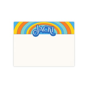 Personalized Post-it® Notes, Colorful Rainbow Gift for Friend, Custom ...