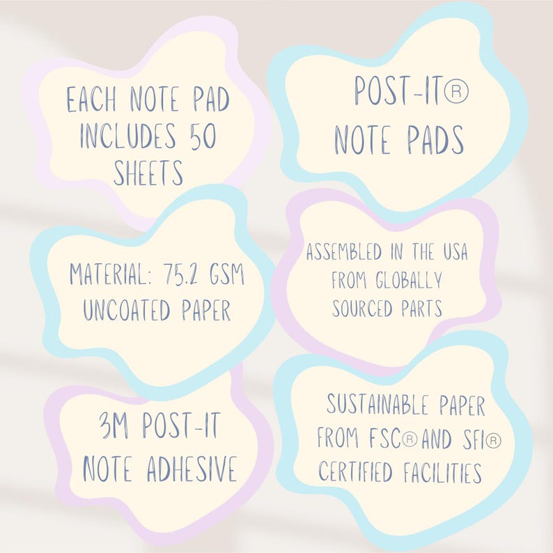 Personalized Sticky Notes, to Do List Post-it® Note Pads, Custom Sticky ...