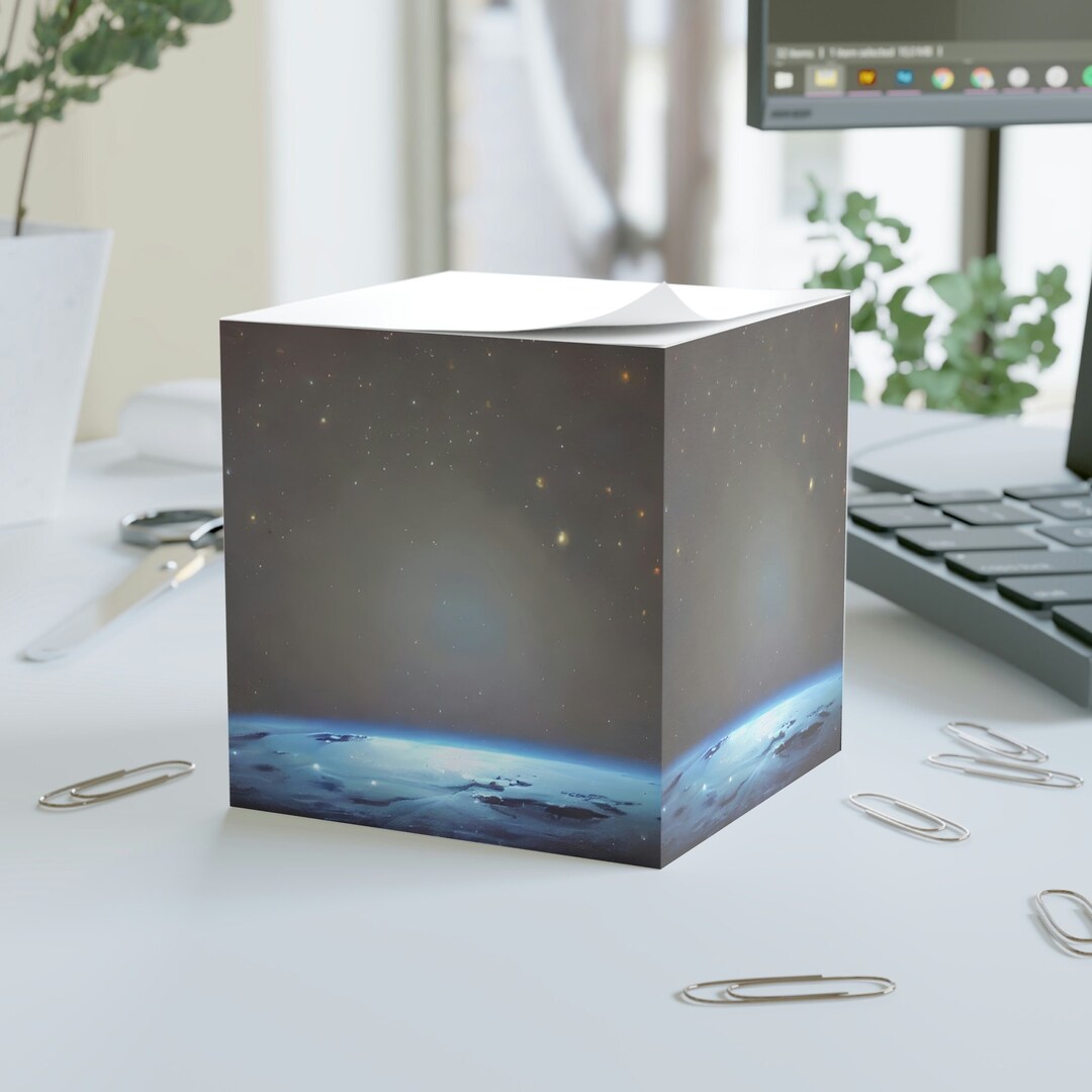 Sticky Note Cube, Cubicle Decor, Sticky Notes, Office Supplies, Gift - Etsy