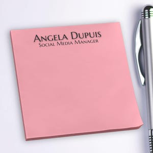 Personalized Post-it® Note Pads, Custom Sticky Notes, Office Stationery ...