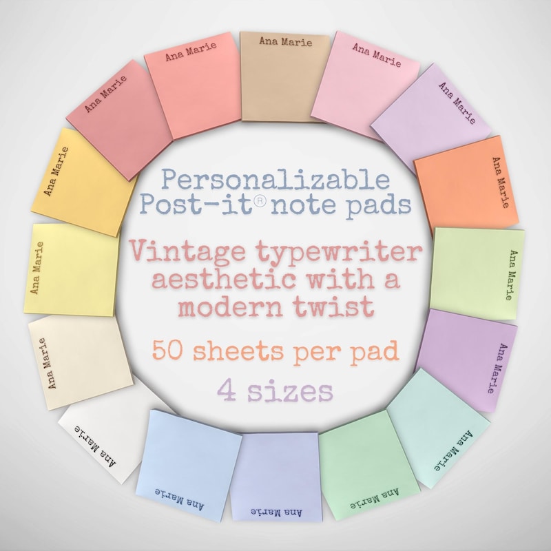 Cute Sticky Notes - Etsy