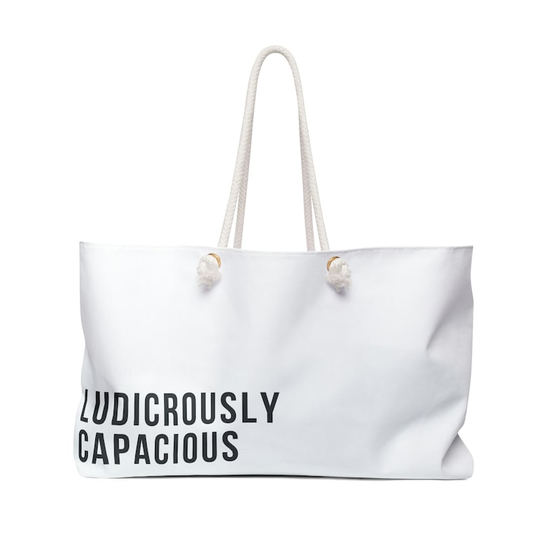 Ludicrously Capacious Weekender Bag - Etsy