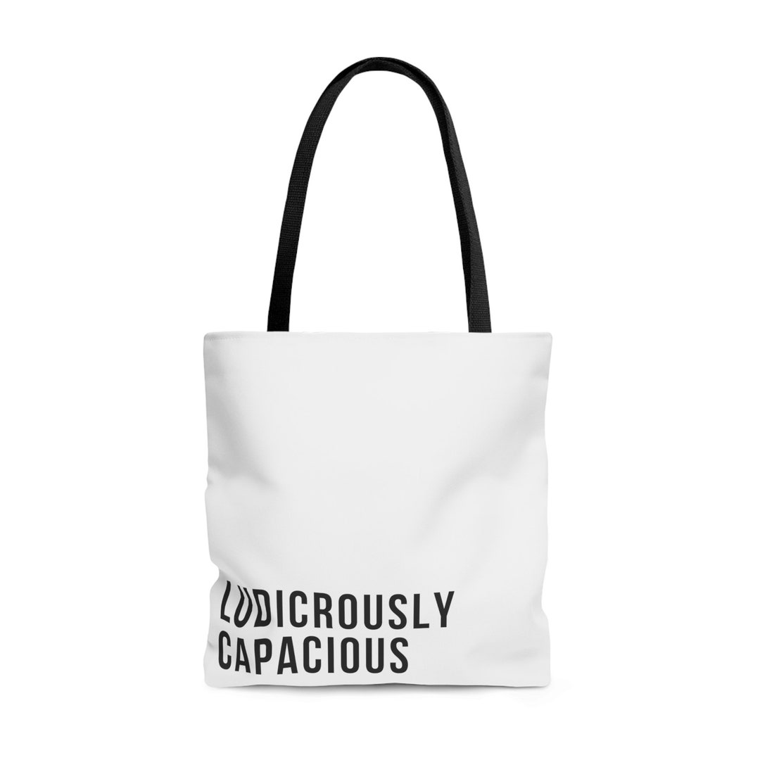 Ludicrously Capacious White Tote Bag - Etsy