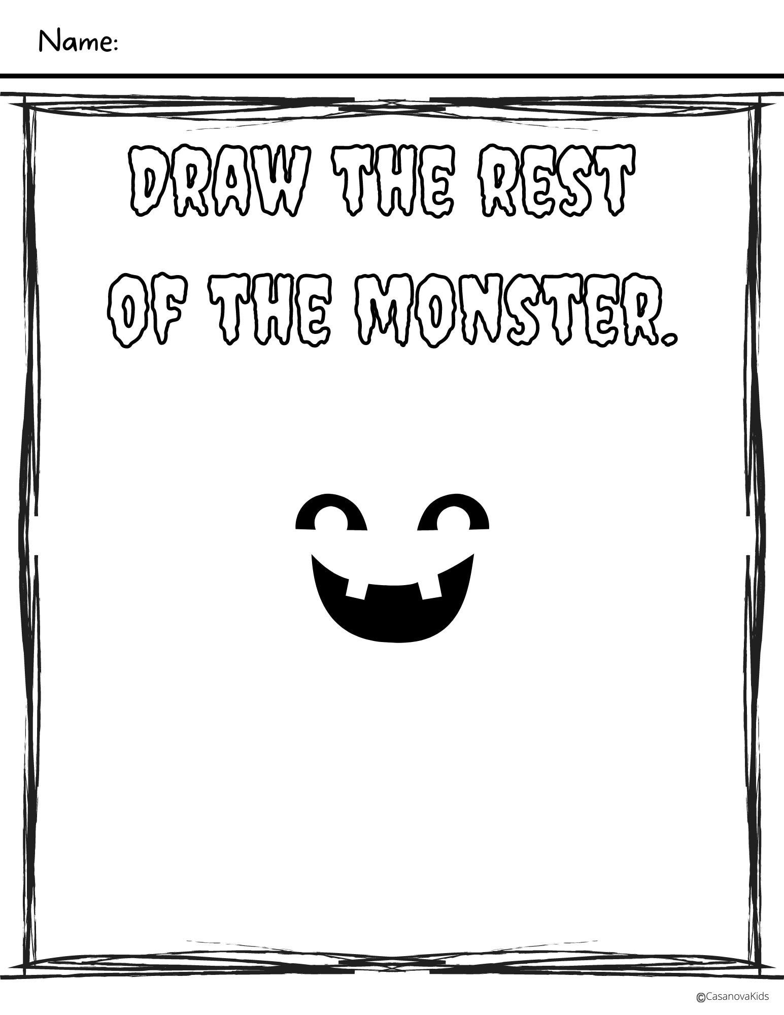 8 Printable Halloween Coloring Pages + 4 Halloween Activity Pages ...