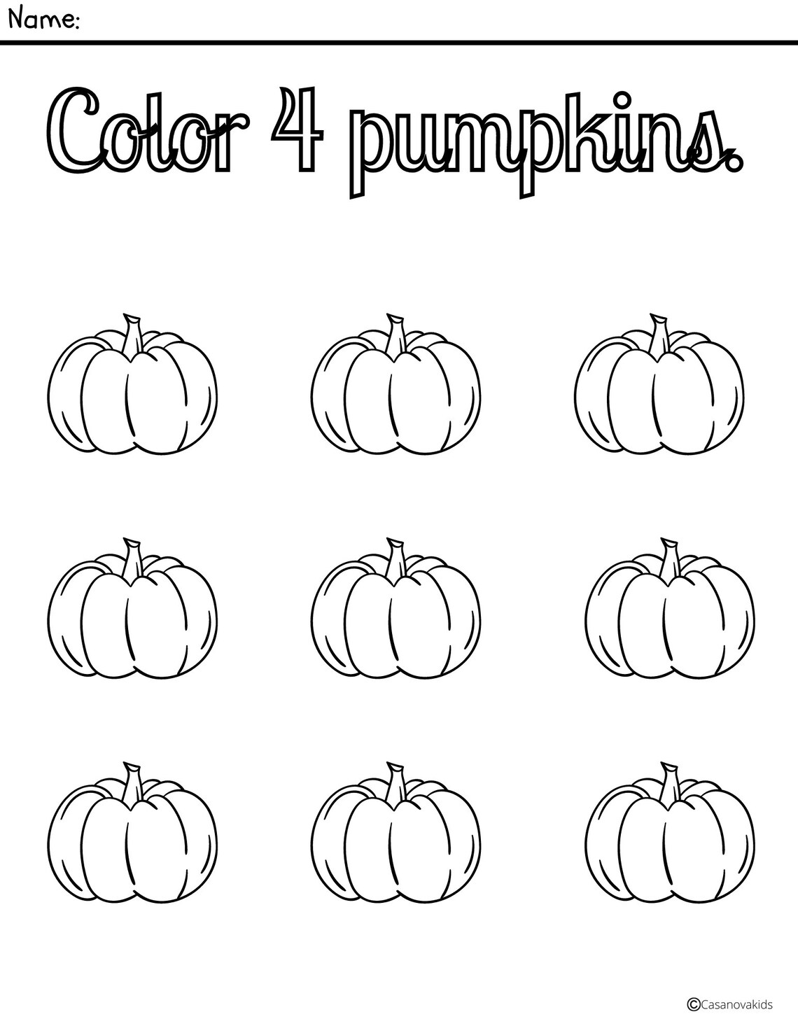 3 Printable Pumpkin Coloring/activity Pages - Etsy