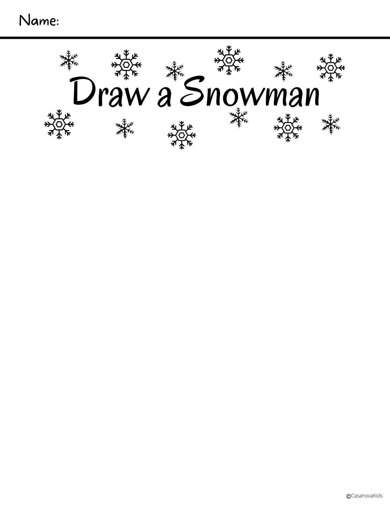 3 Page Printable Winter Activity Packet - Etsy
