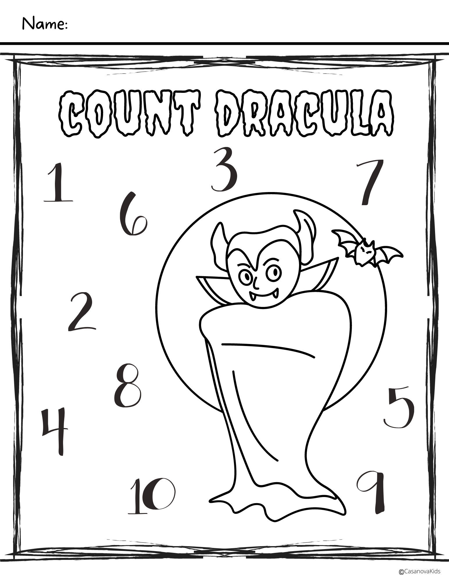 Printable Halloween Coloring Pages 8-count - Etsy