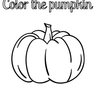 3 Printable Pumpkin Coloring/activity Pages - Etsy