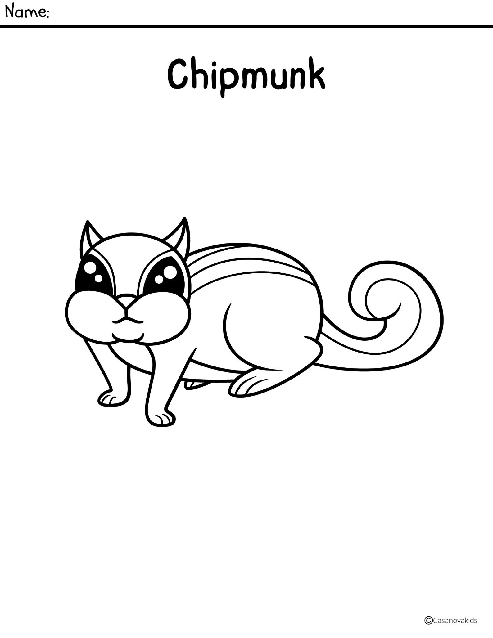 4 Fall Animal Coloring Printable Pages - Etsy