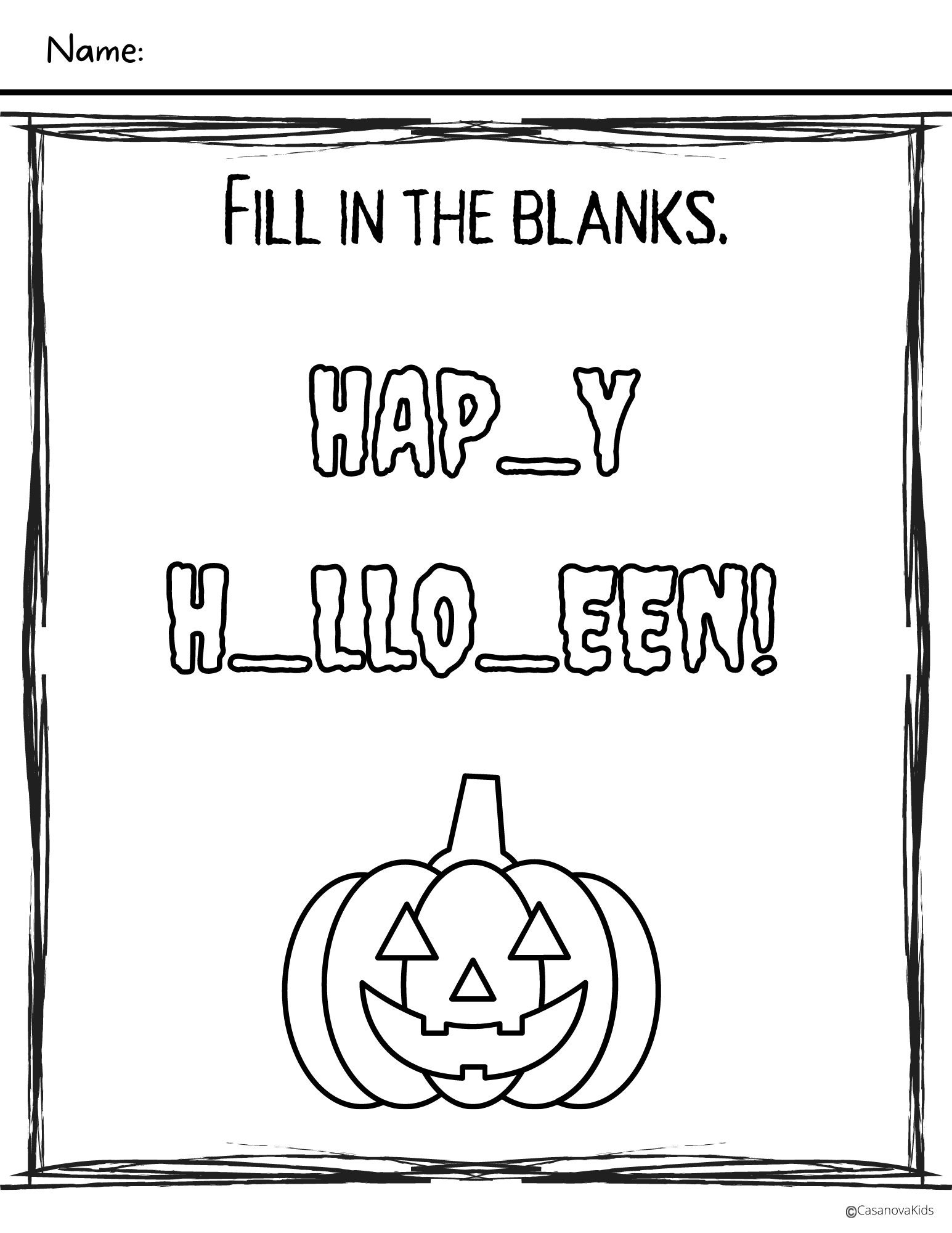 8 Printable Halloween Coloring Pages + 4 Halloween Activity Pages ...