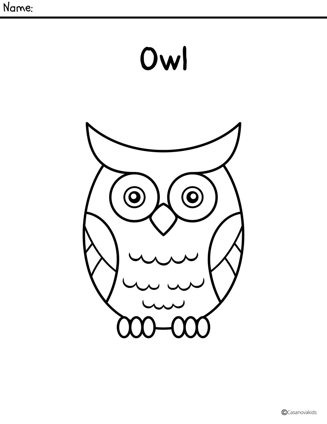 4 Fall Animal Coloring Printable Pages - Etsy