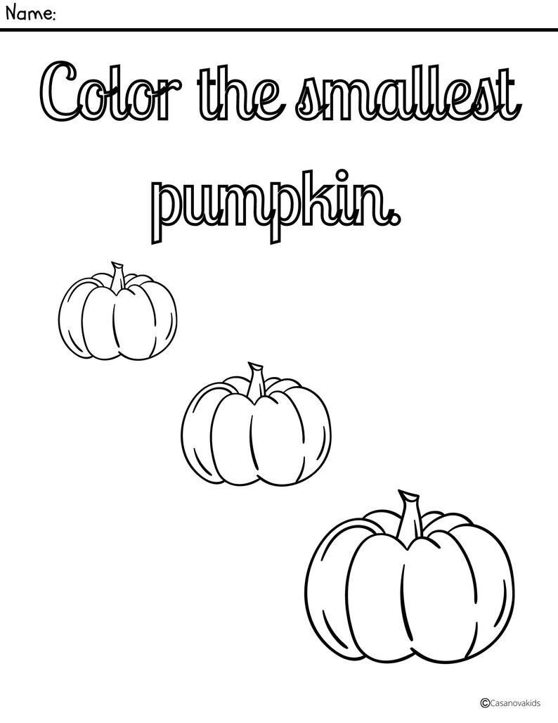 3 Printable Pumpkin Coloring/activity Pages - Etsy
