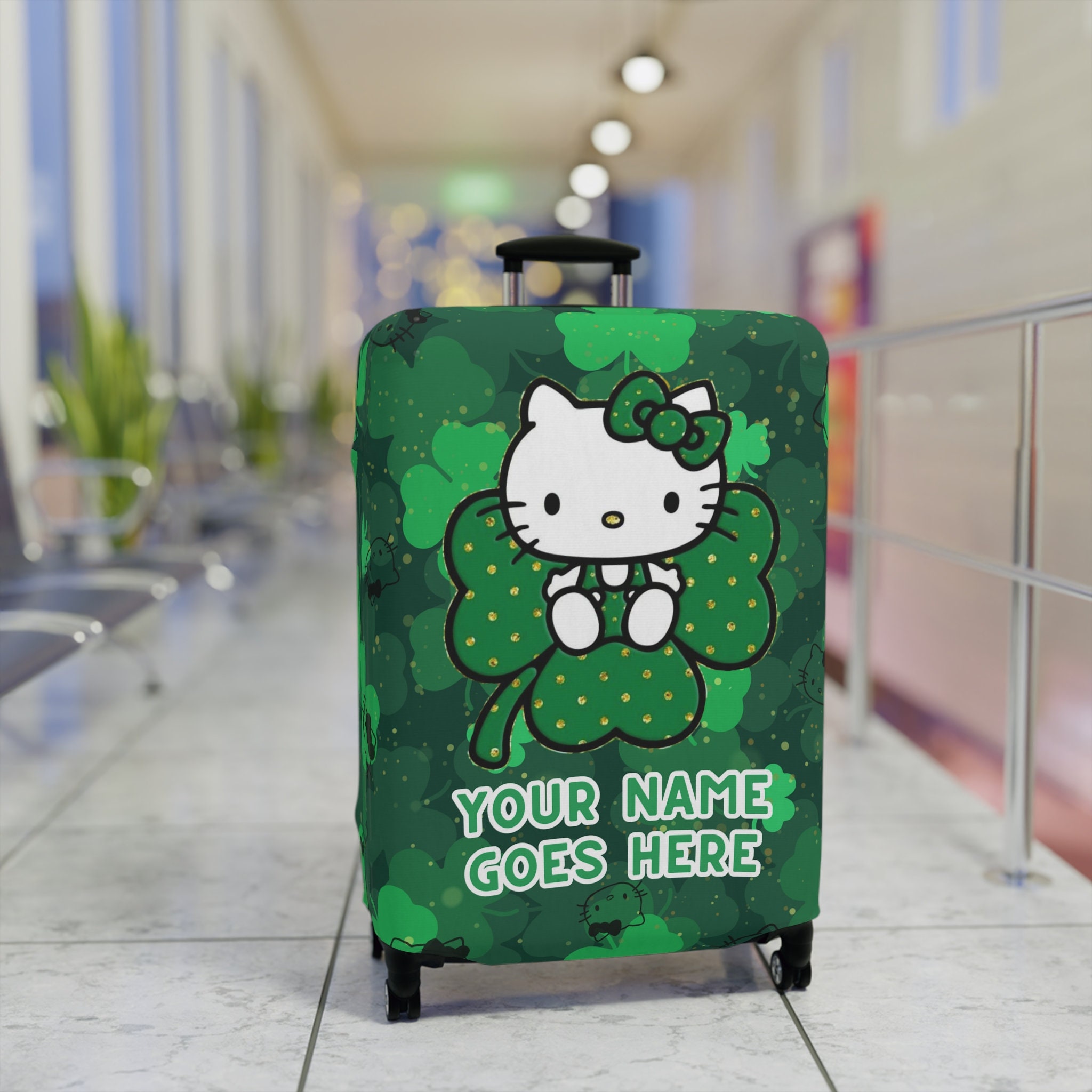 Custom Name Luggage Cover Personalized Suitcase Cover Baggage ...