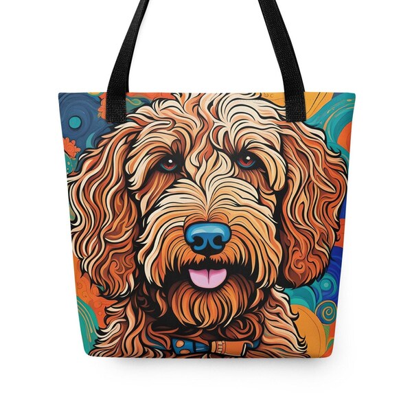 Labradoodle Art - Etsy