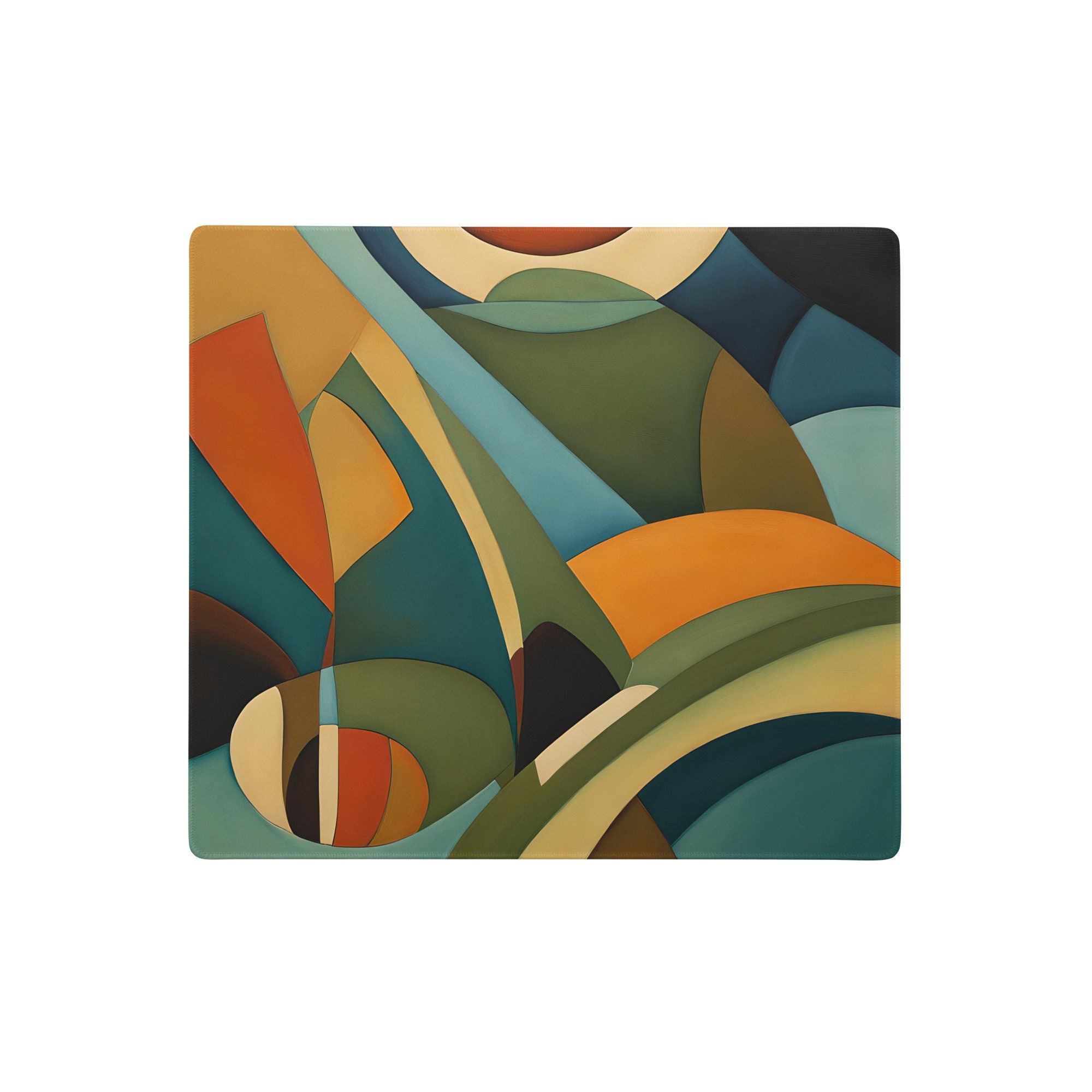 Mid Century Modern Art Mouse Pad: Abstract Desk Decor - Etsy