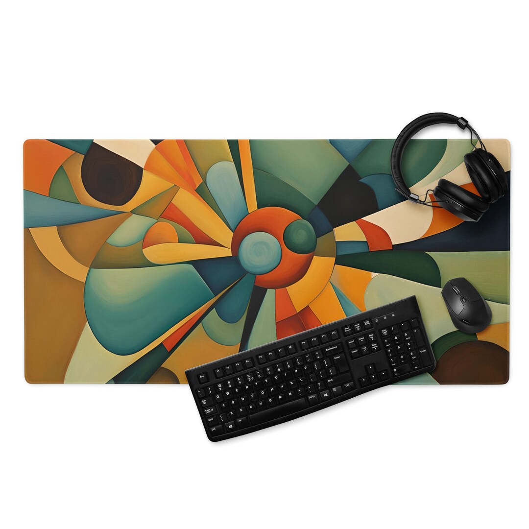 Mid Century Modern Art Mouse Pad | Vintage | Retro | Decor | Abstract ...