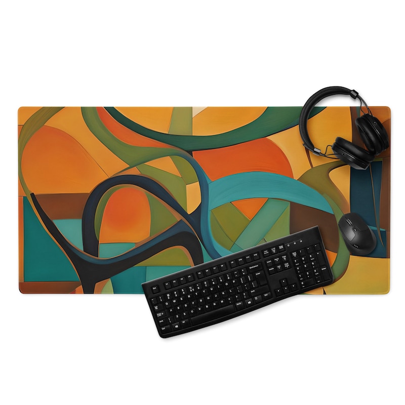 Mid Century Mouse Pad - Etsy