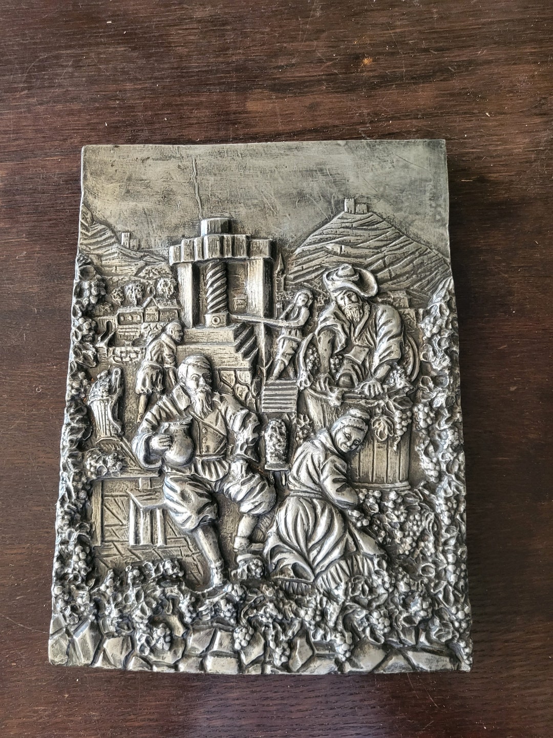 Metal Bas-relief, Cast Metal - Etsy