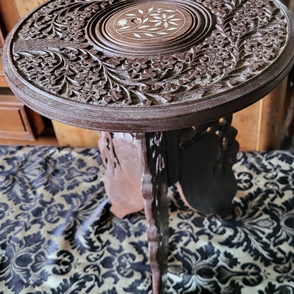 Carved Table - Etsy