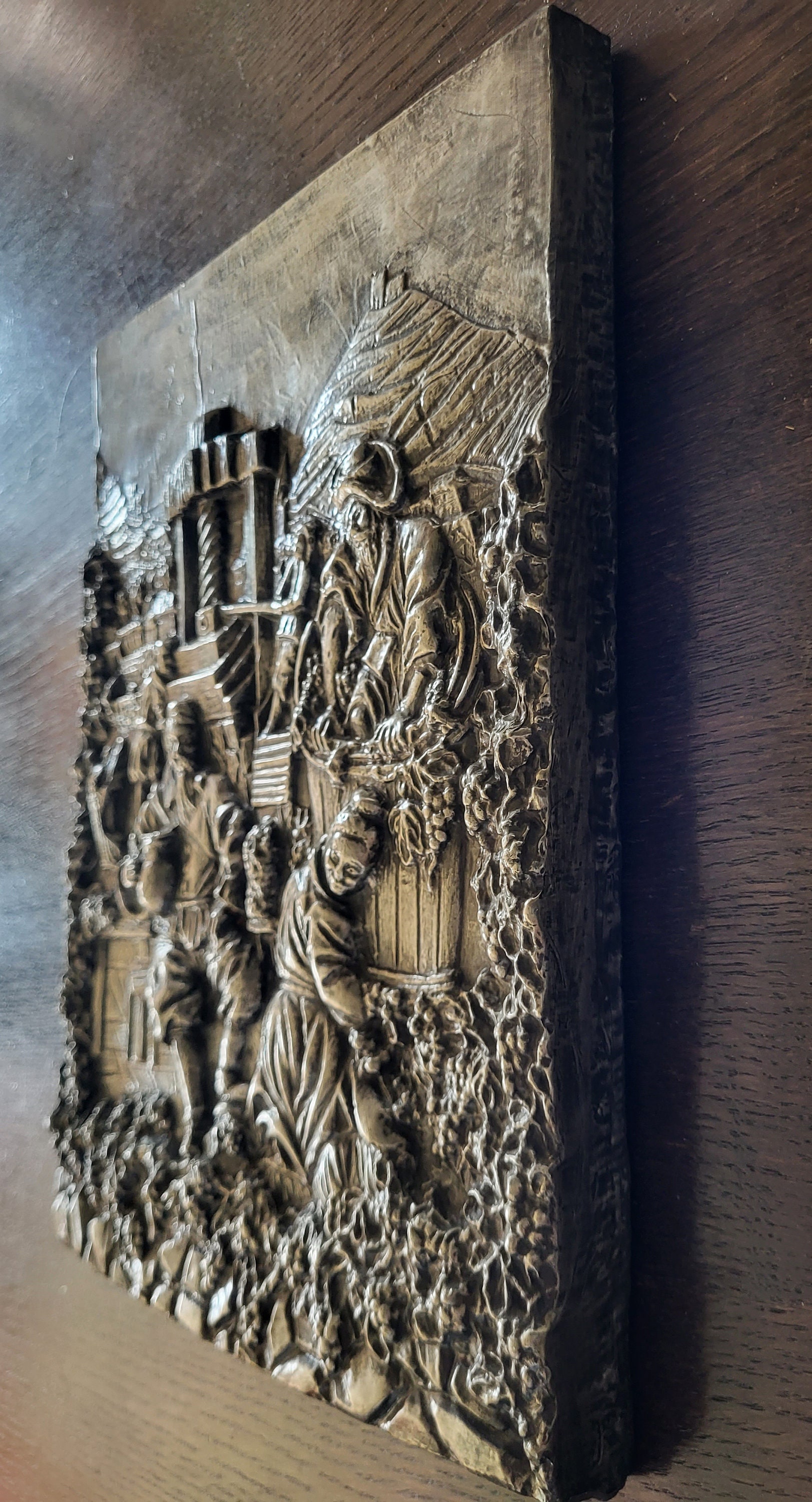 Metal Bas-relief, Cast Metal - Etsy