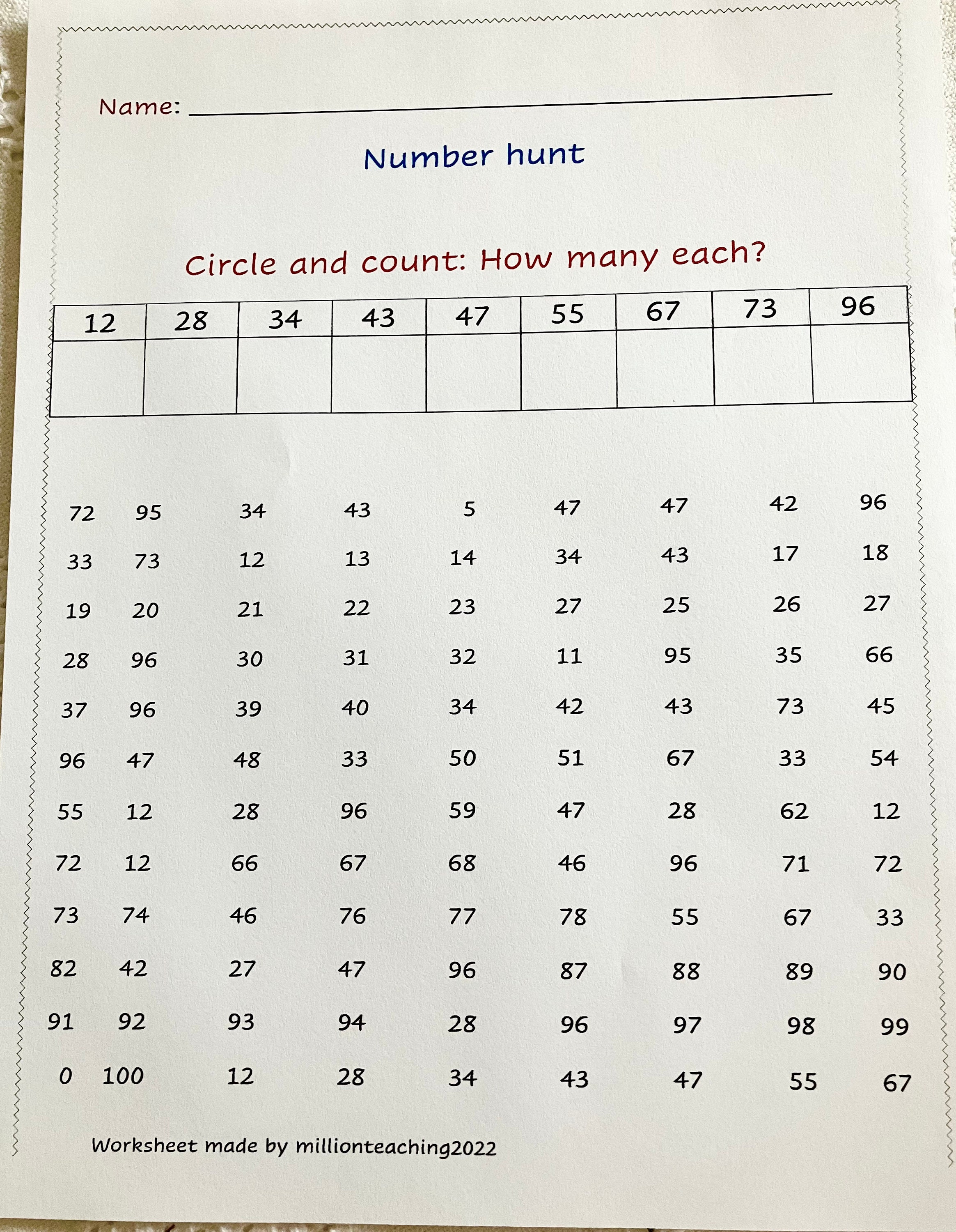 Kindergarten Worksheet , Kindergarten Math Worksheet , Kindergarten ...