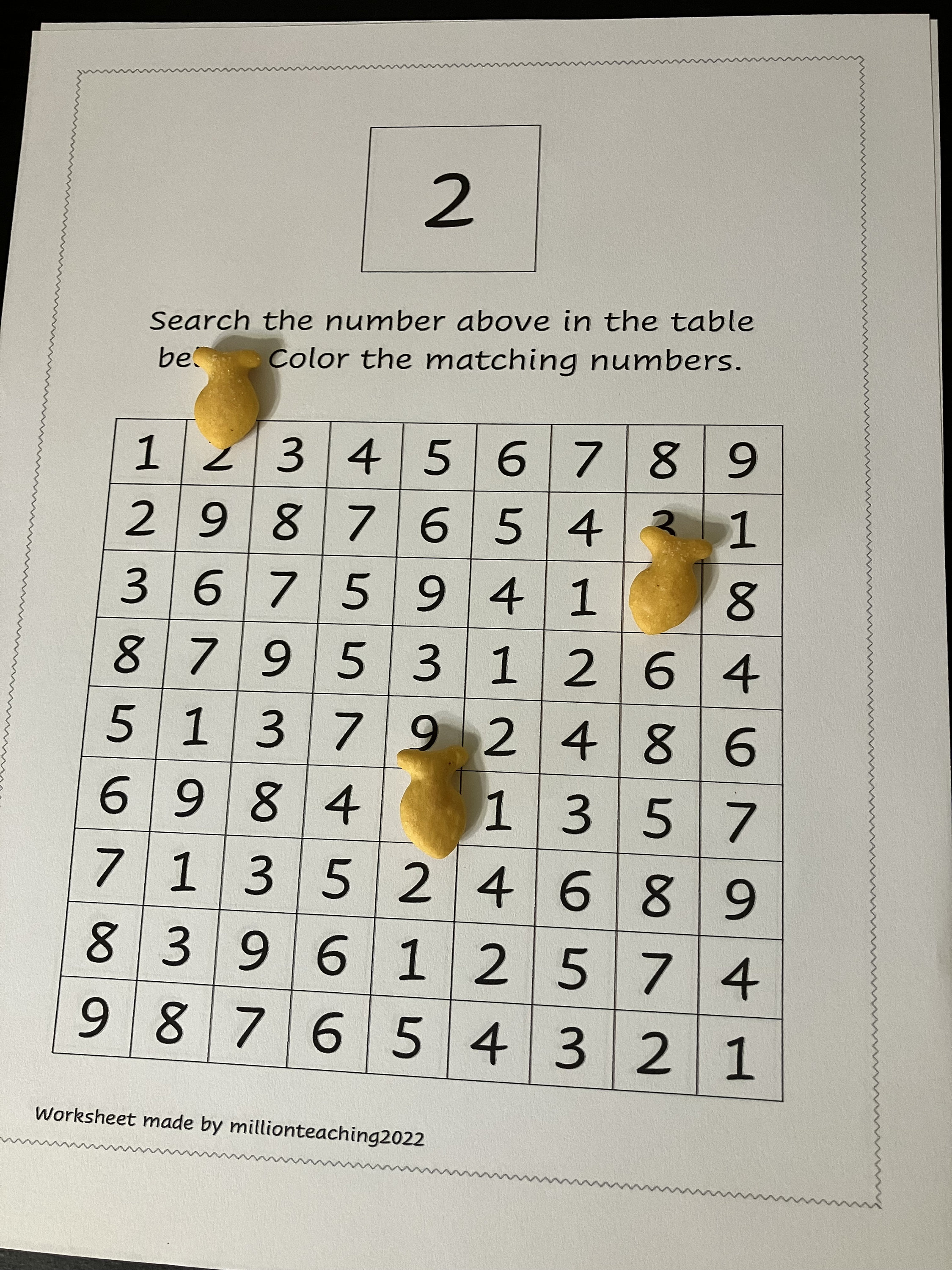 Math Worksheet, Printable, Kindergarten Math, Search Numbers, Numbers ...