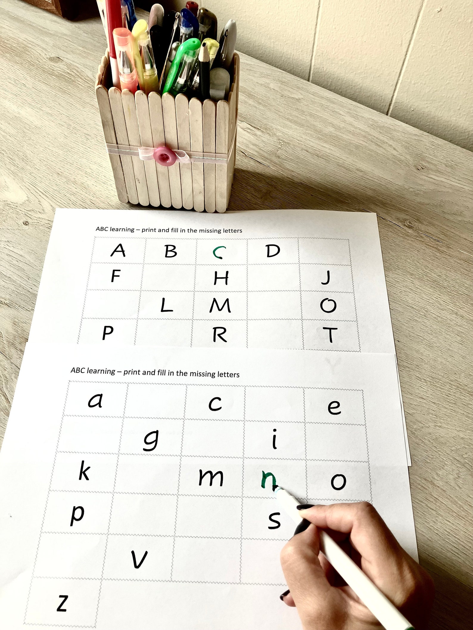Alphabet Missing Letters, Kindergarten Alphabet, Kindergarten Letters ...