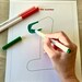 Color Numbers 1 to 9 - Etsy