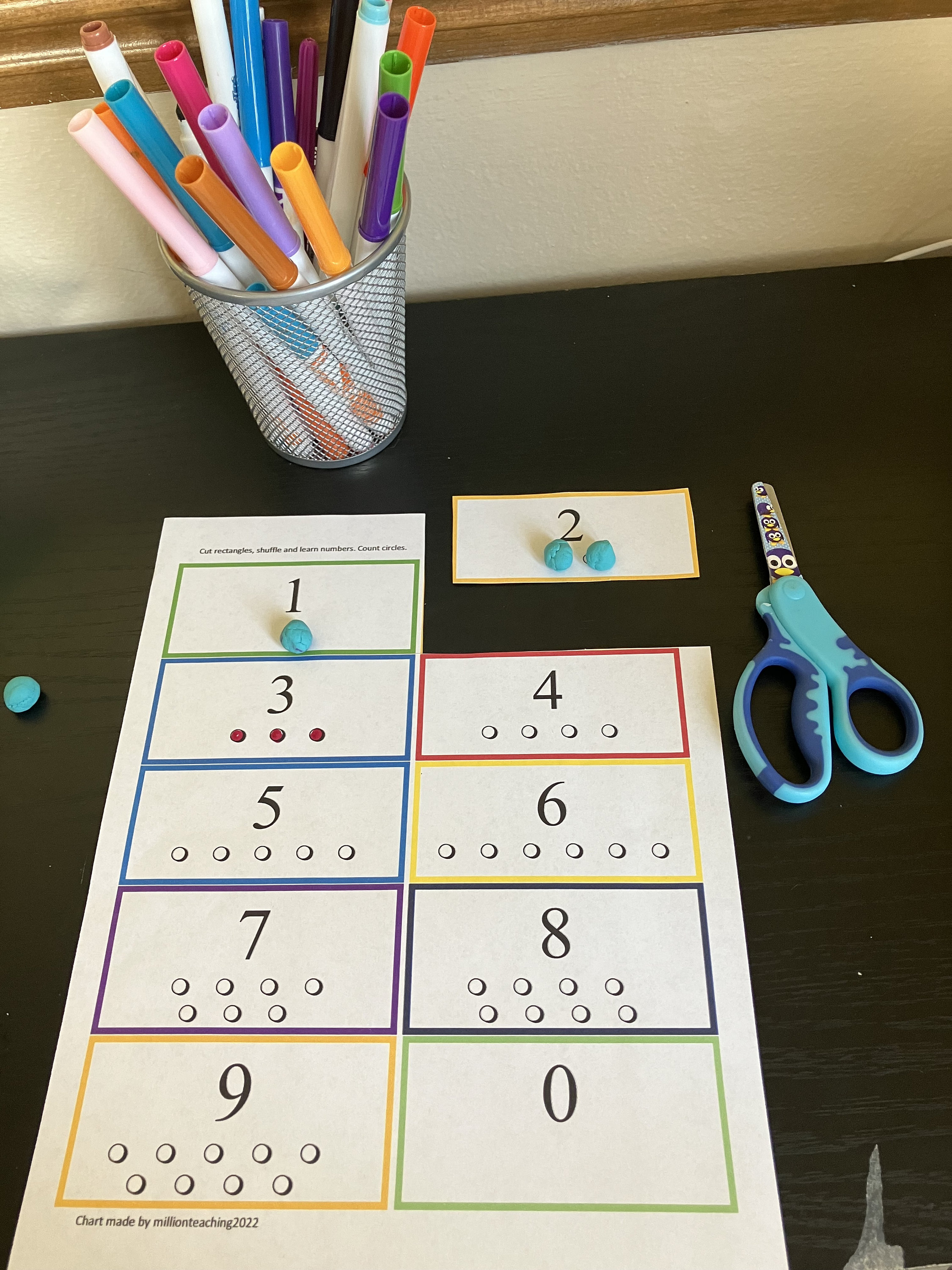 Kindergarten Numbers, Flash Card Numbers, Kindergarten Math Worksheet ...