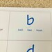 Printable Lowercase Alphabet Letters and Beginning Sound Words ...