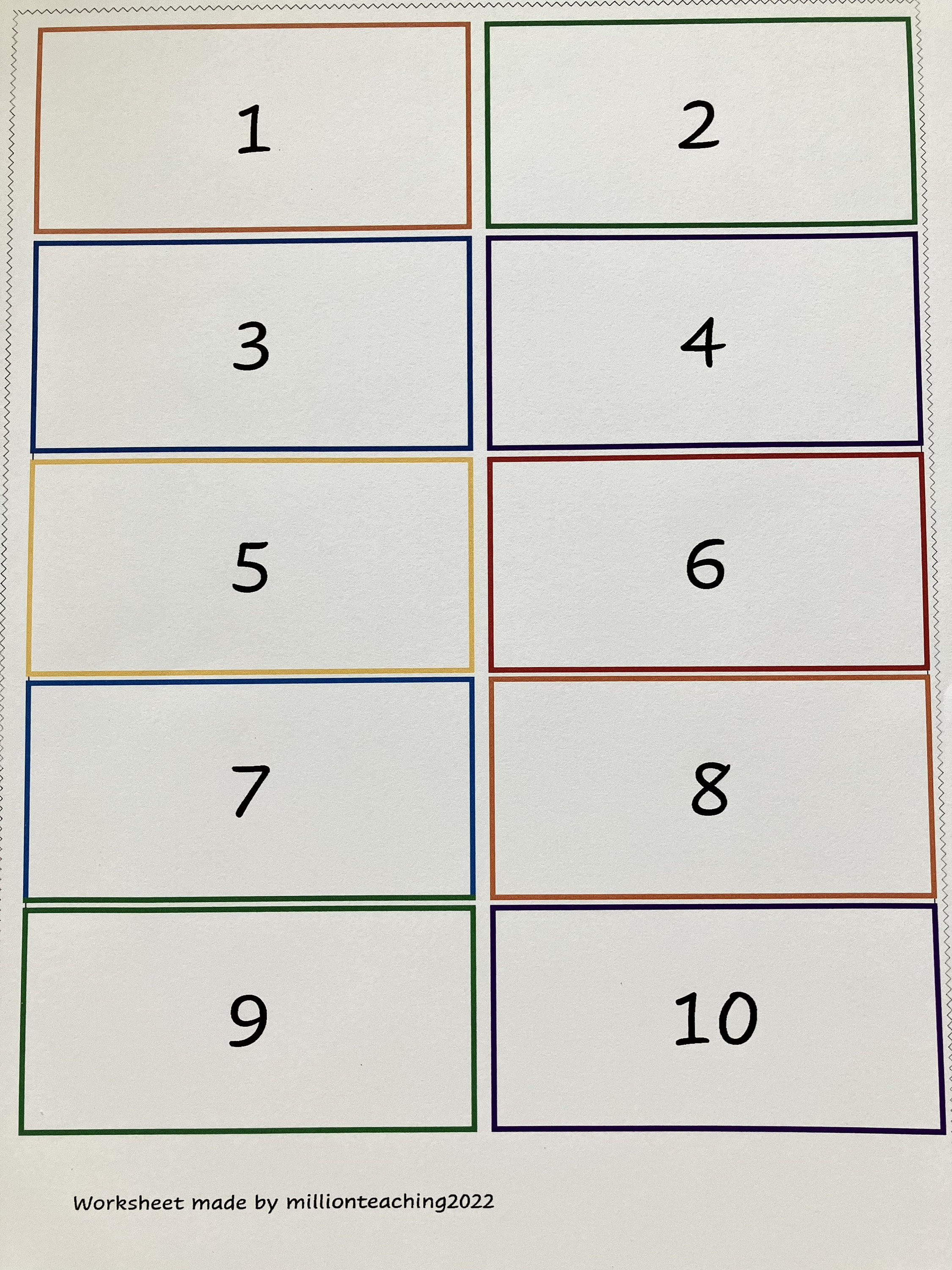 Kindergarten Worksheet Math Numbers up to 100, Flash Cards Numbers 100 ...