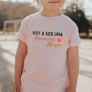 Voy a Ser Una Hermana Mayor I'm Going to Be a Big - Etsy