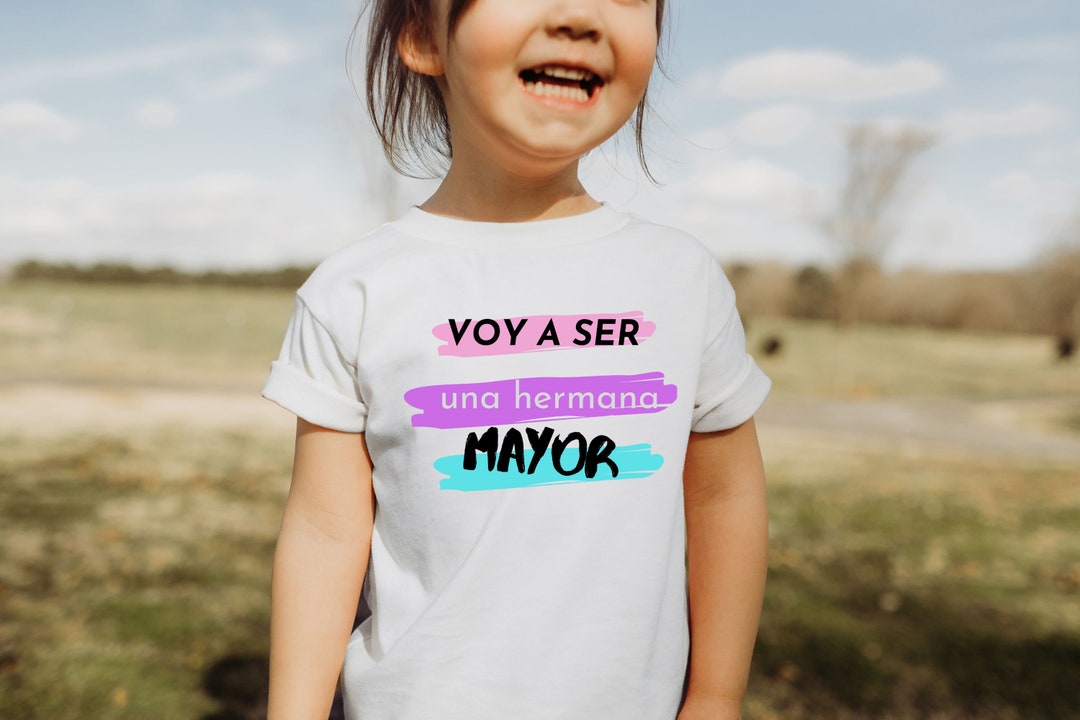 Voy a Ser Una Hermana Mayor I'm Going to Be a Big - Etsy