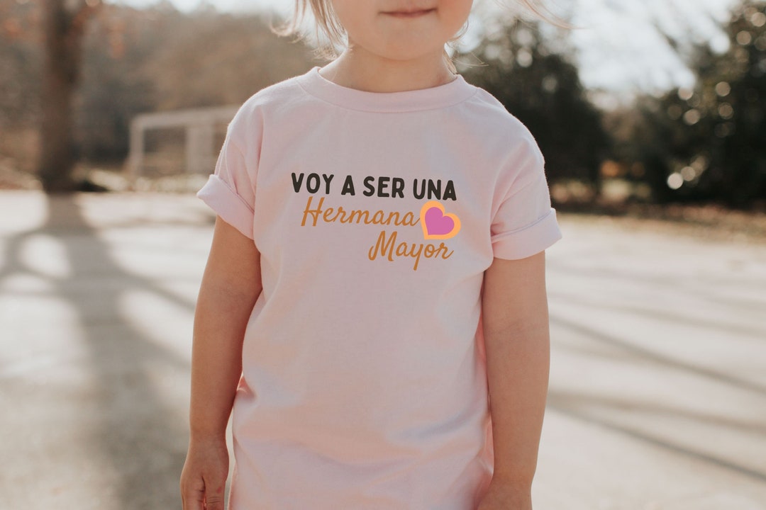 Voy a Ser Una Hermana Mayor I'm Going to Be a Big - Etsy