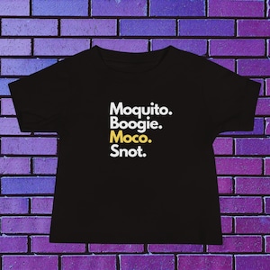 Moquito Boogie Moco Snot Bilingual Spanish-english - Etsy