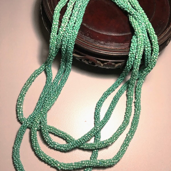 Beaded Rope Necklace - Etsy
