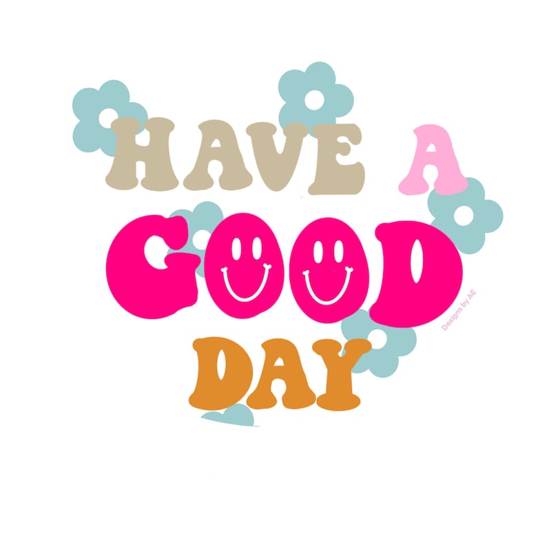 Have a Good Day Groovy Sticker - Etsy